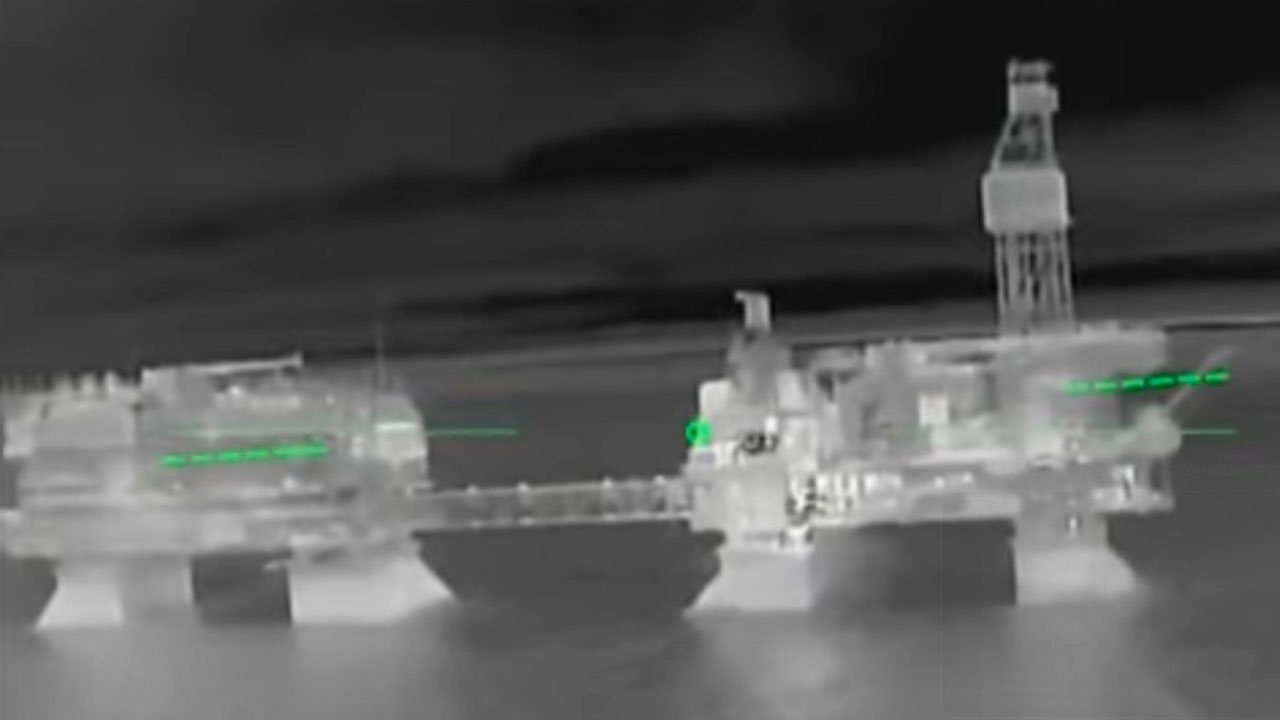 Ukraine’s drones hit three Russian drilling platforms in the Caspian ...